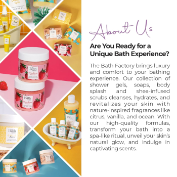 The Bath Factory SHOWER GEL 400 ml - SWEET VANILLA