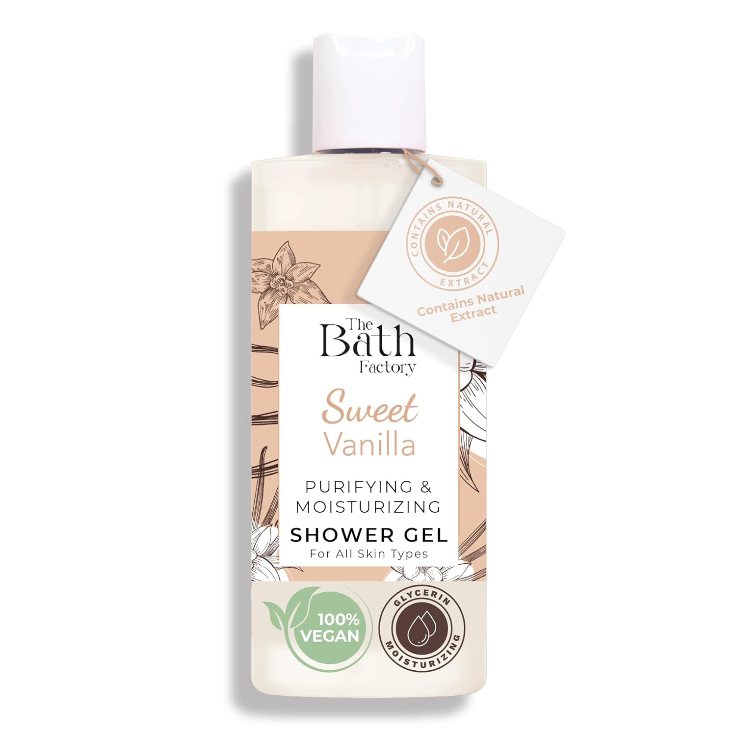 The Bath Factory SHOWER GEL 400 ml - SWEET VANILLA
